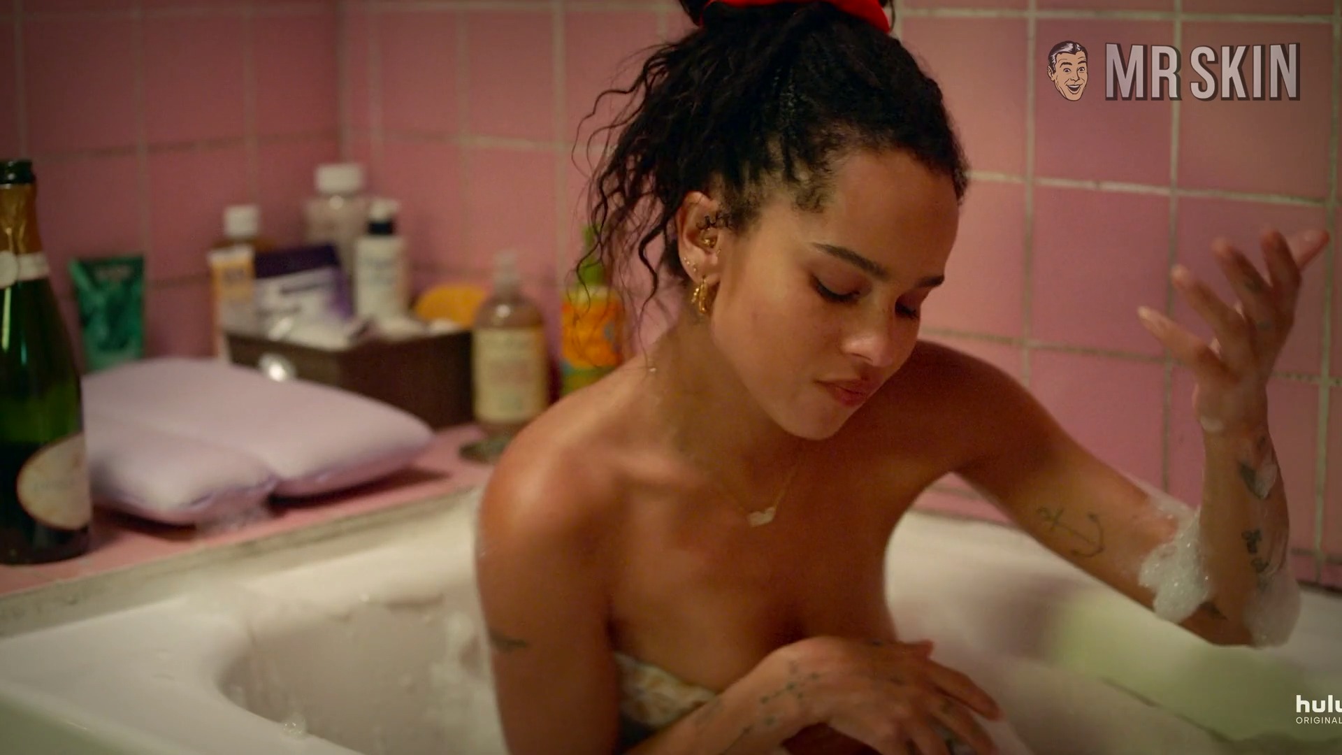 Zoë Kravitz High Fidelity Beams We Real Sex And More At Mr Skin